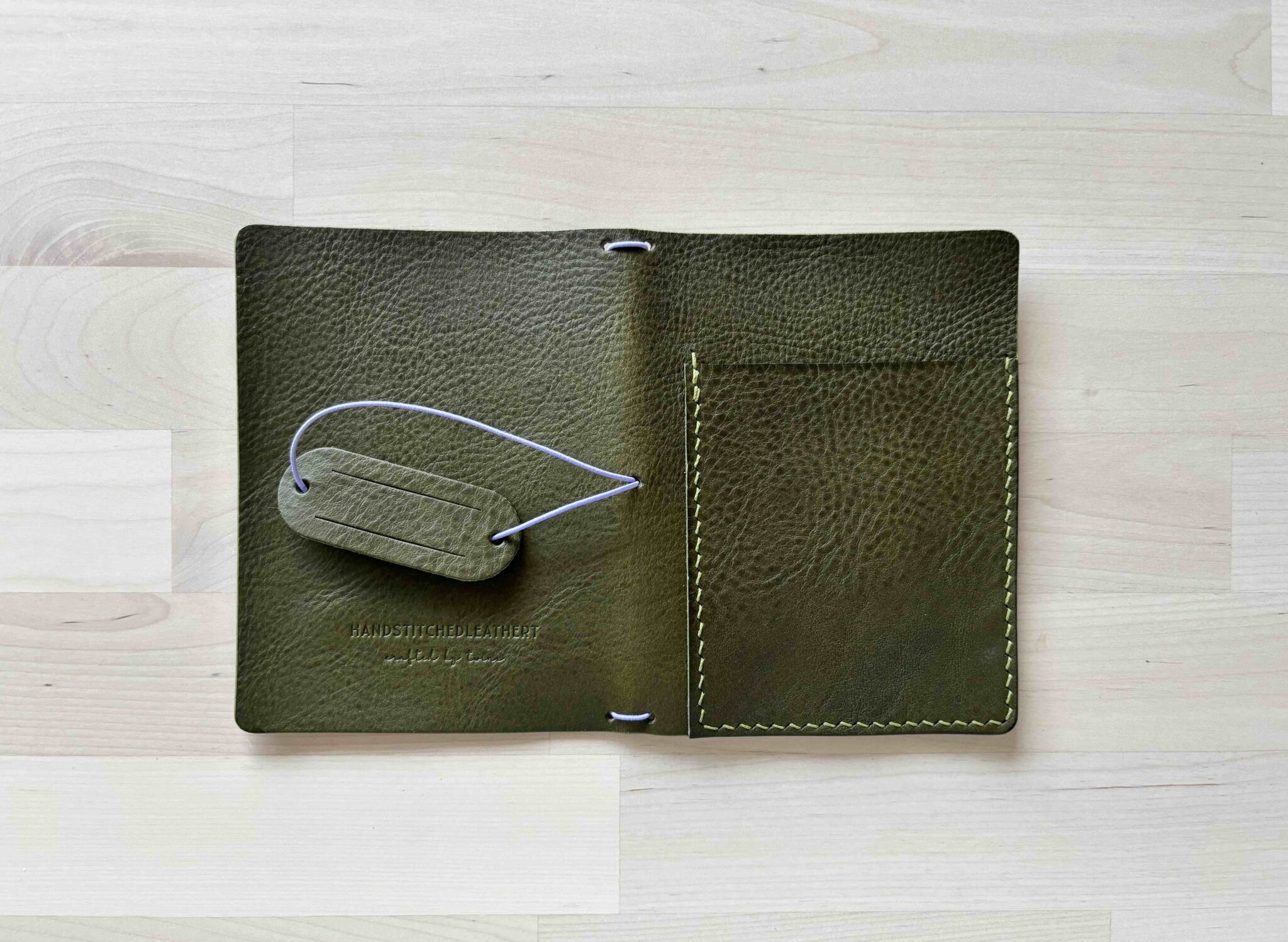 Classic Trifold Journal – HandStitchedLeatherT